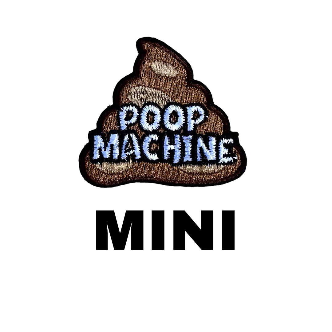 Mini Poop Machine Morale Patch – TANK TINKER