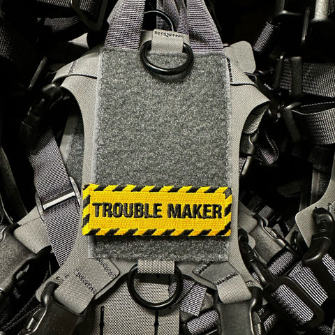 Mini Trouble Maker Embroidered Morale Patch – TANK TINKER